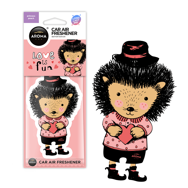 Aroma Car Zawieszka zapachowa Love is fun Princess Peach op. 1szt.