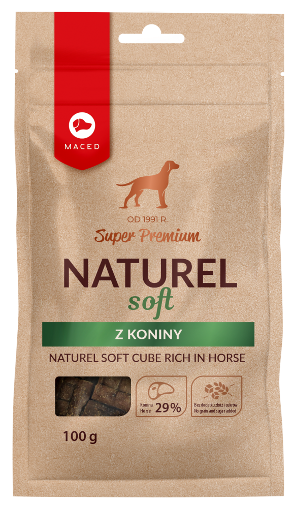 Maced Naturel Soft Konina dla psa op. 100g
